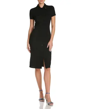 Versace Georgette Shirt Dress