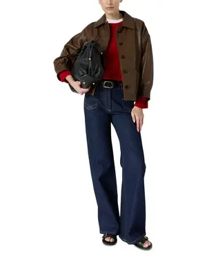 Gerard Darel Tinae Leather Jacket