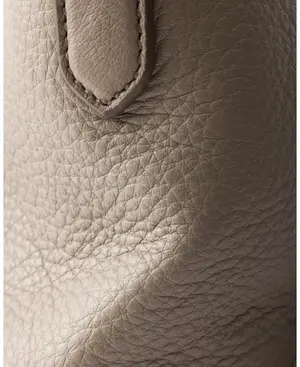Prada Large Leather Tote - Grey