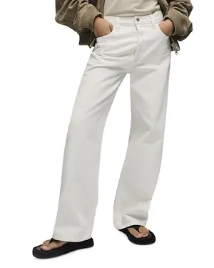 AGOLDE 90's Mid-rise Jeans - Bone