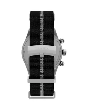 TIMEX Waterbury Heritage Chronograph Fabric Strap Watch