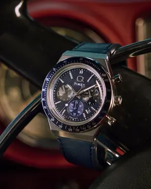 TIMEX Q Chronograph Strap Watch