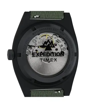 TIMEX Expedition Capstone Automatic Fabric Strap Watch, 39mm