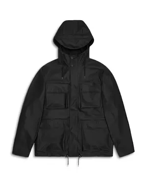 Rains Pocket Jacket W3 - Black
