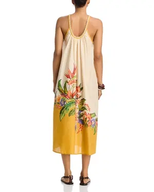 Farm Rio Hilo Maxi Dress Swim Cover-up