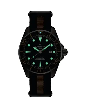 CERTINA Ds Action Diver Watch 43mm - Black