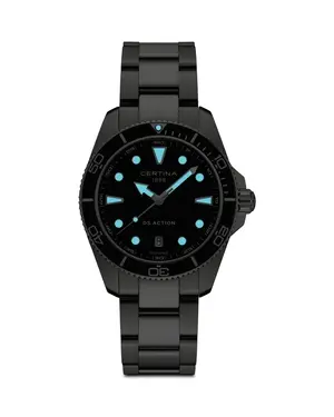 CERTINA Ds Action Gent 40mm Watch - Black