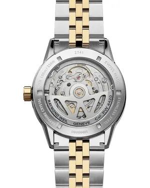 RAYMOND WEIL Freelancer Automatic Classic Two-tone Date Watch - Two-tone/silver