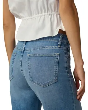 Joe's Jeans The Lou Lou Mid-rise Wide Leg Jeans