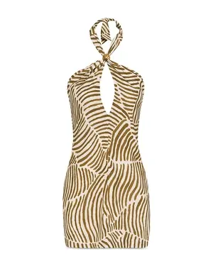 VIX PAULA HERMANNY Aster Short Cover Up Dress - Nomad