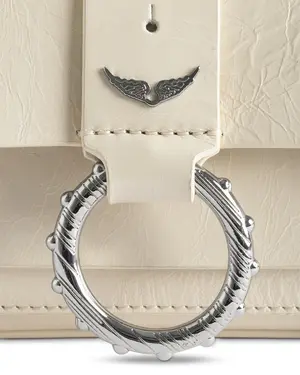 Zadig&Voltaire Patent Leather Chain Wallet Bag - Flash