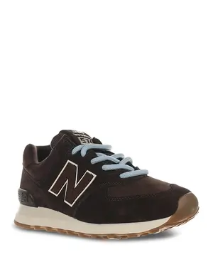 NEW BALANCE 574 Athletic Sneakers - Brown