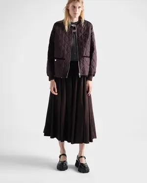 Prada Brushed Leather Monolith Mary Janes
