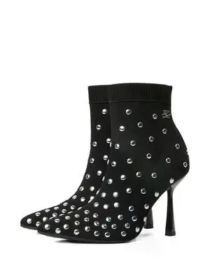 Karl Lagerfeld Pandara Ankle Boots - Black
