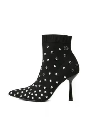 Karl Lagerfeld Pandara Ankle Boots - Black