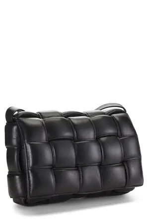Bottega Veneta Maxi Intrecciato Padded Cassette - Black