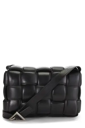 Bottega Veneta Maxi Intrecciato Padded Cassette - Black