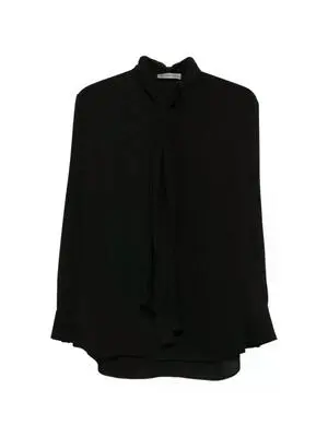 Balenciaga Tie-neck Shirt