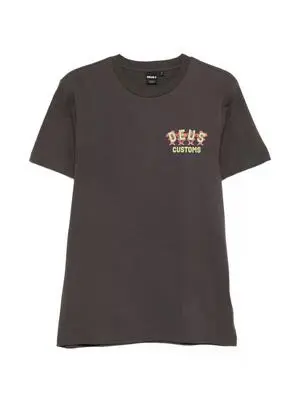 Deus Ex Machina Fancy Pansy Floral-print T-shirt