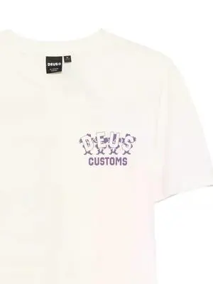 Deus Ex Machina Fancy Pansy T-shirt - Neutrals