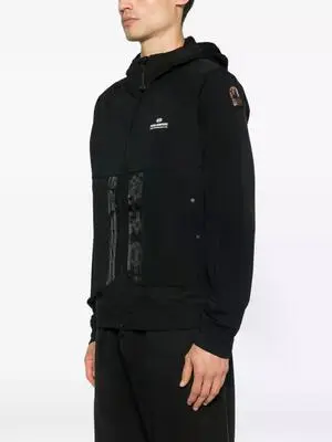 PARAJUMPERS Hooded Zip Sweater - Black