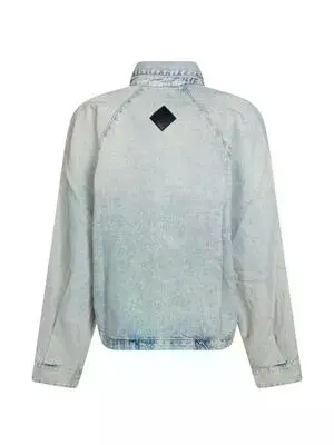 HAIKURE Keira Buttoned Denim Shirt - Blue