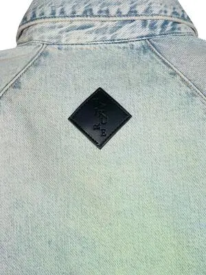 HAIKURE Keira Buttoned Denim Shirt - Blue
