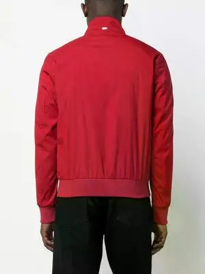 Herno Zip-up Bomber Jacket - Red