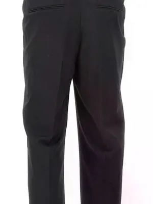 DEVORE INCIPIT Pleated Cuffed Trousers - Grey