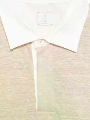 Eleventy Contrast-panel Polo Shirt