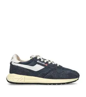 AUTRY Leather Low-top Sneakers - Navy