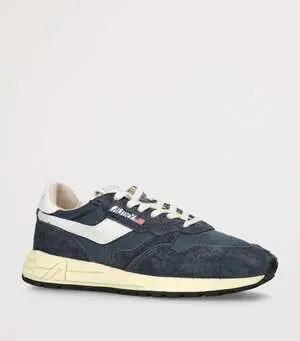 AUTRY Leather Low-top Sneakers - Navy