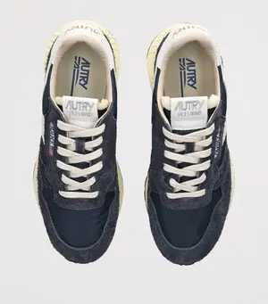 AUTRY Leather Low-top Sneakers - Navy