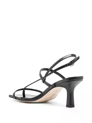 AeydĒ Elise 75mm Leather Sandals