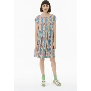 Ace & Jig Float Slit-neck Mini Dress - Trivia