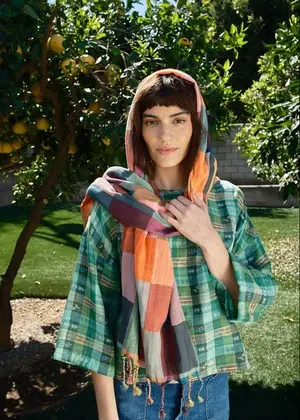 Ace & Jig Alto Souble-sided Scarf With Tassels - Glossary