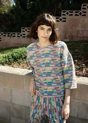 Ace & Jig Crew Neck Play Top - Trivia