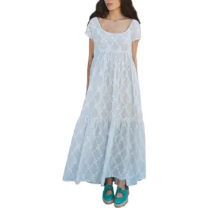 Ace & Jig Loulou Tiered Low Scoop Maxidress Sonnet