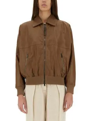 Brunello Cucinelli Leather Jacket