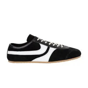 Dries Van Noten Leather Low-top Sneaker - Black
