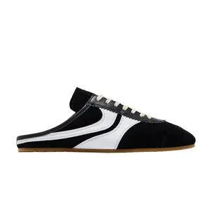 Dries Van Noten Leather Mule - Black