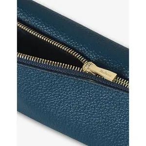 Mulberry Folded Multi-card Grained-leather Wallet - Night Sky