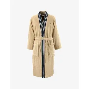 Lacoste Club Cotton Bathrobe - Cappucc