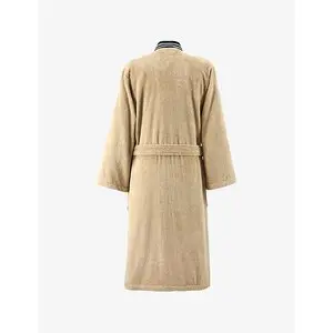 Lacoste Club Cotton Bathrobe - Cappucc