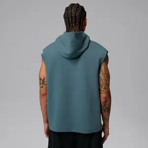 JORDAN Sport Hoop Fleece Dri-fit Sleeveless Pullover Hoodie