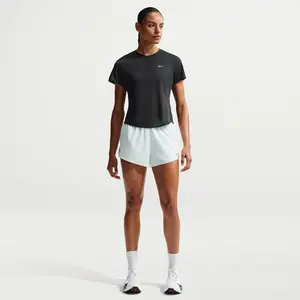 Nike Swift Breathe Dri-fit Short-sleeve Running Top - Black