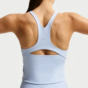 Nike Zenvy Light-support Sports Bra Tank Top - Blue