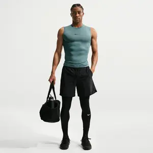 Nike Pro Dri-fit Tight Sleeveless Fitness Top - Grey