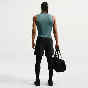 Nike Pro Dri-fit Tight Sleeveless Fitness Top - Grey