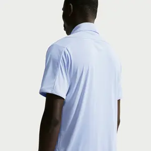 Nike Par Dri-fit Chest Logo Golf Polo - Grey